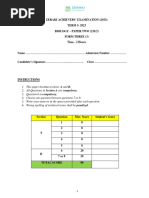 Computer Studies Form 2 - Zeraki Achievers 5.0 - Question Paper | PDF ...