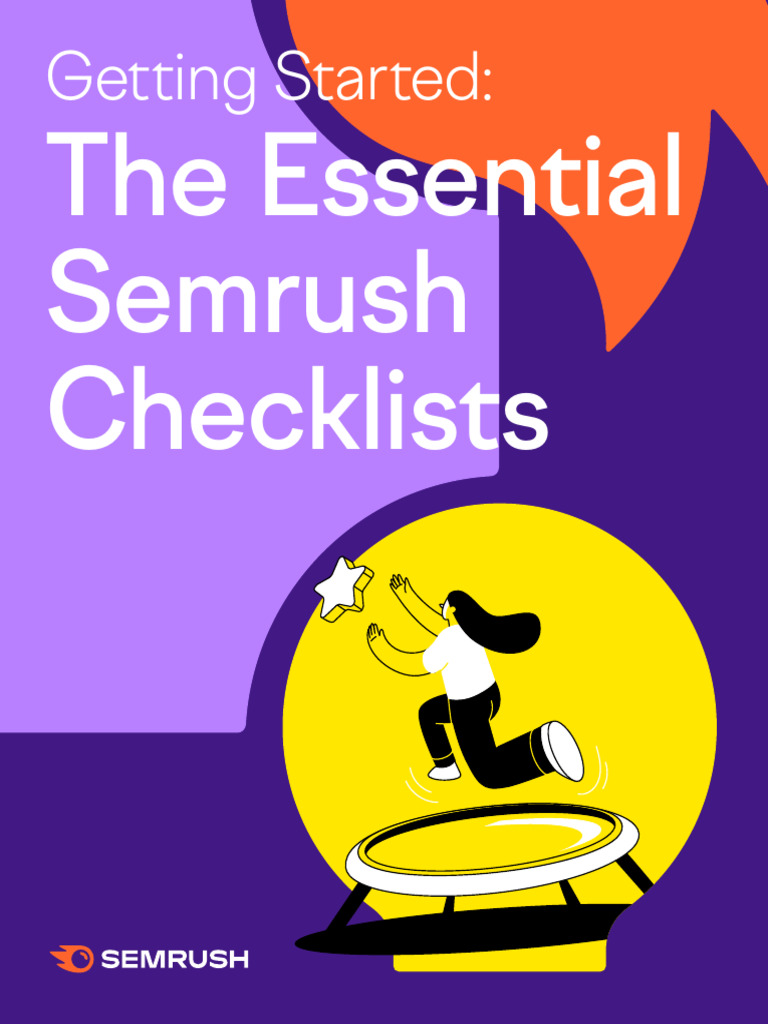 SEMrush getting started checklist | PDF | Search Engine Optimization | Internet Search