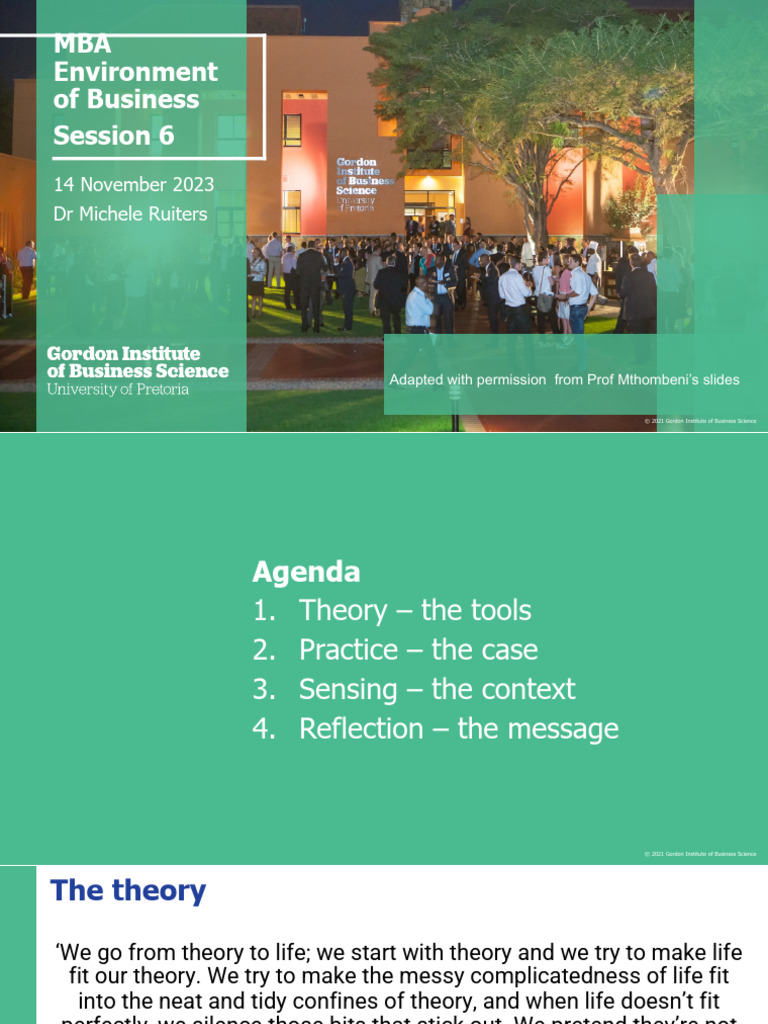 EOB Session 6 Yellow 2023 | PDF | Crisis Management