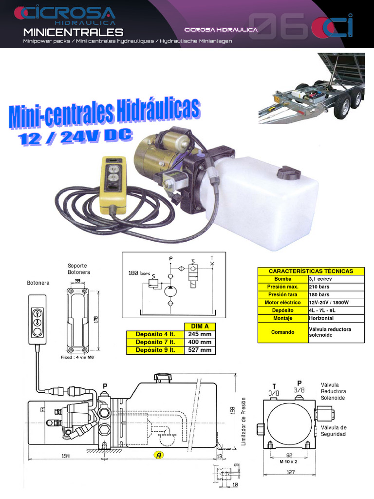 Minicentral Hidraulica Simple Efecto | Descargar gratis PDF | Cantidades fisicas | Bienes ...