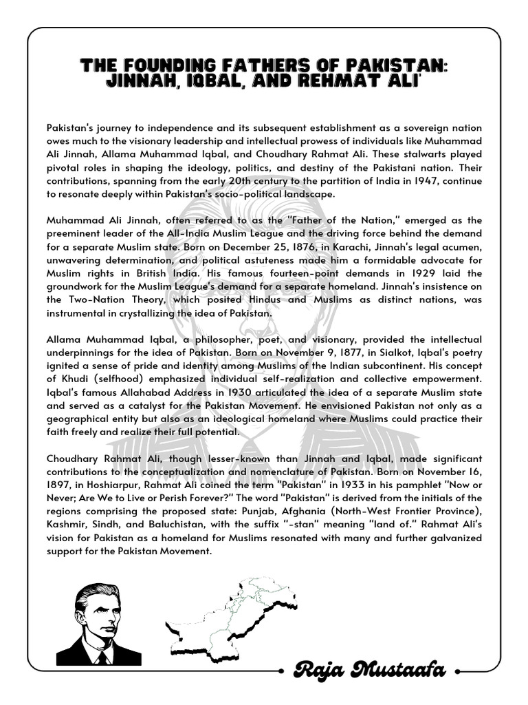 The Founding Fathers of Pakistan: The Founding Fathers of Pakistan ...