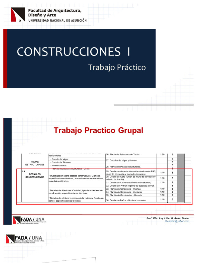 Detalles Constructivos | PDF