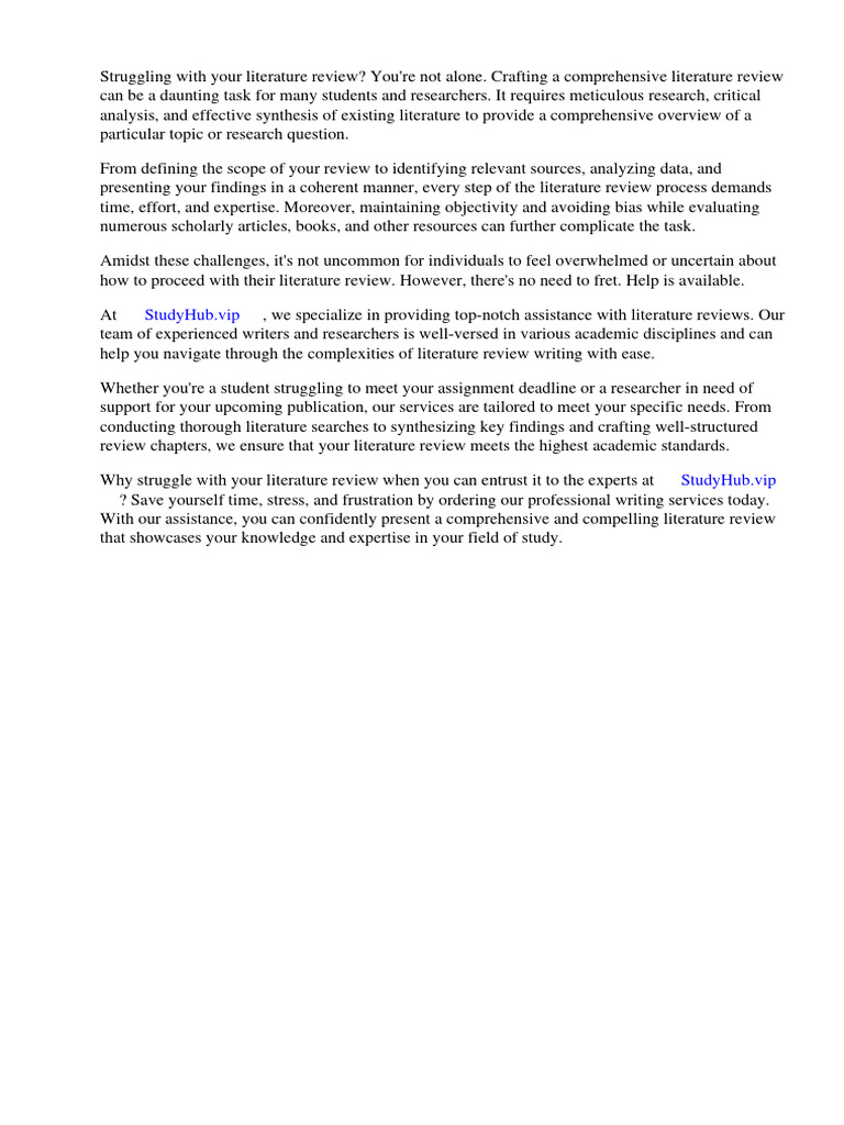 Literature Review Jesson | PDF | Literature Review | Expert