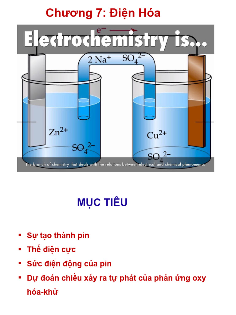 Chapt 7 Điện Hóa | PDF