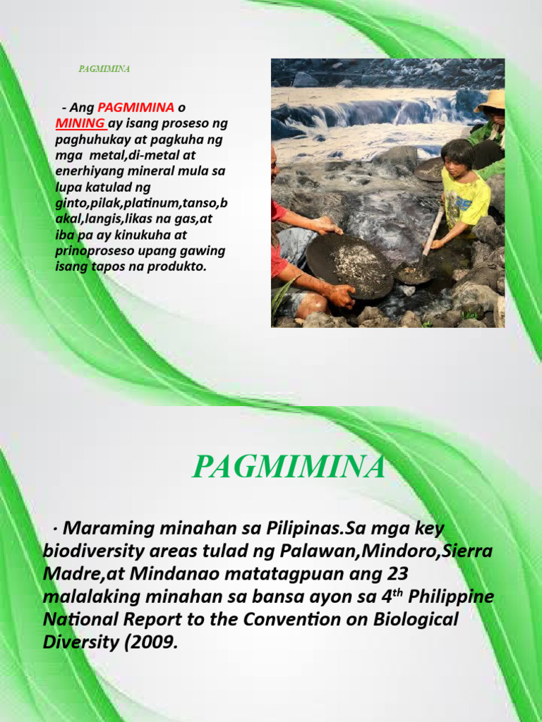 Pagmimina Mining | PDF