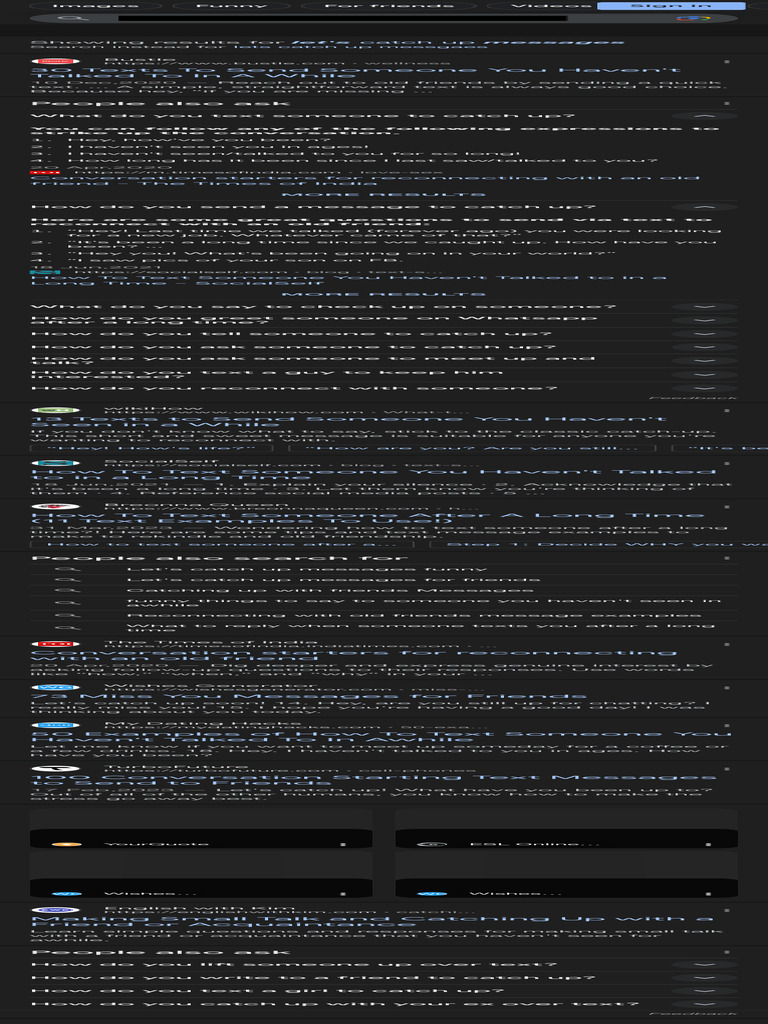 Lets Catch Up Messgaes - Google Search | PDF