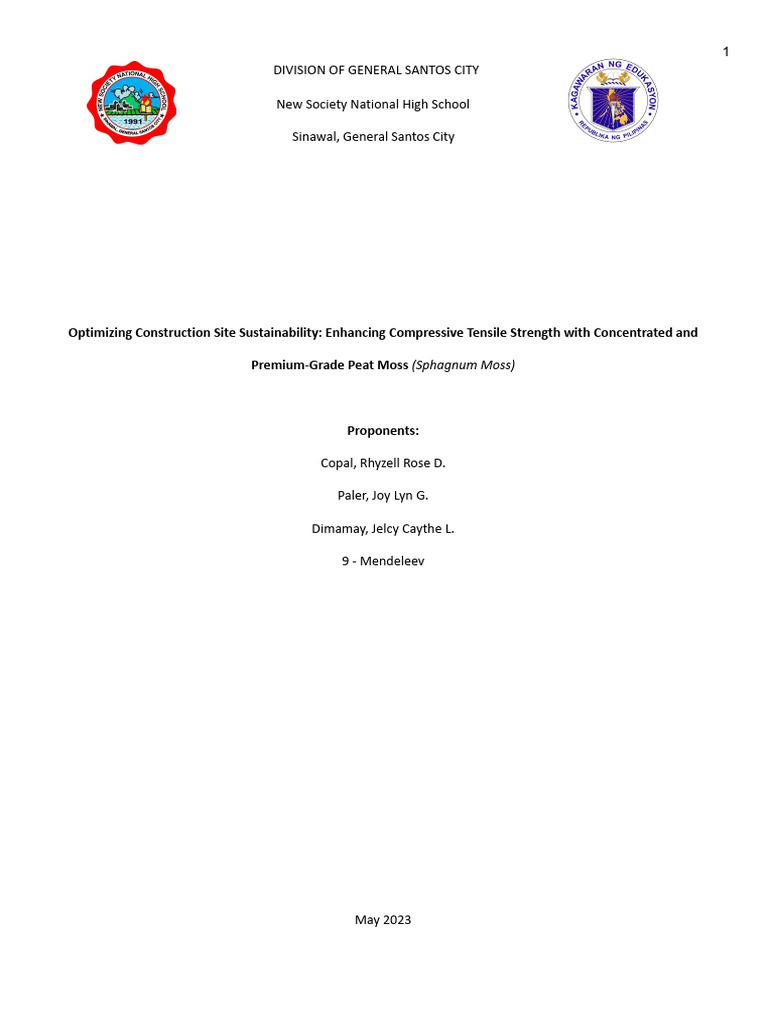 Research Paper | PDF | Concrete | Strength Of Materials