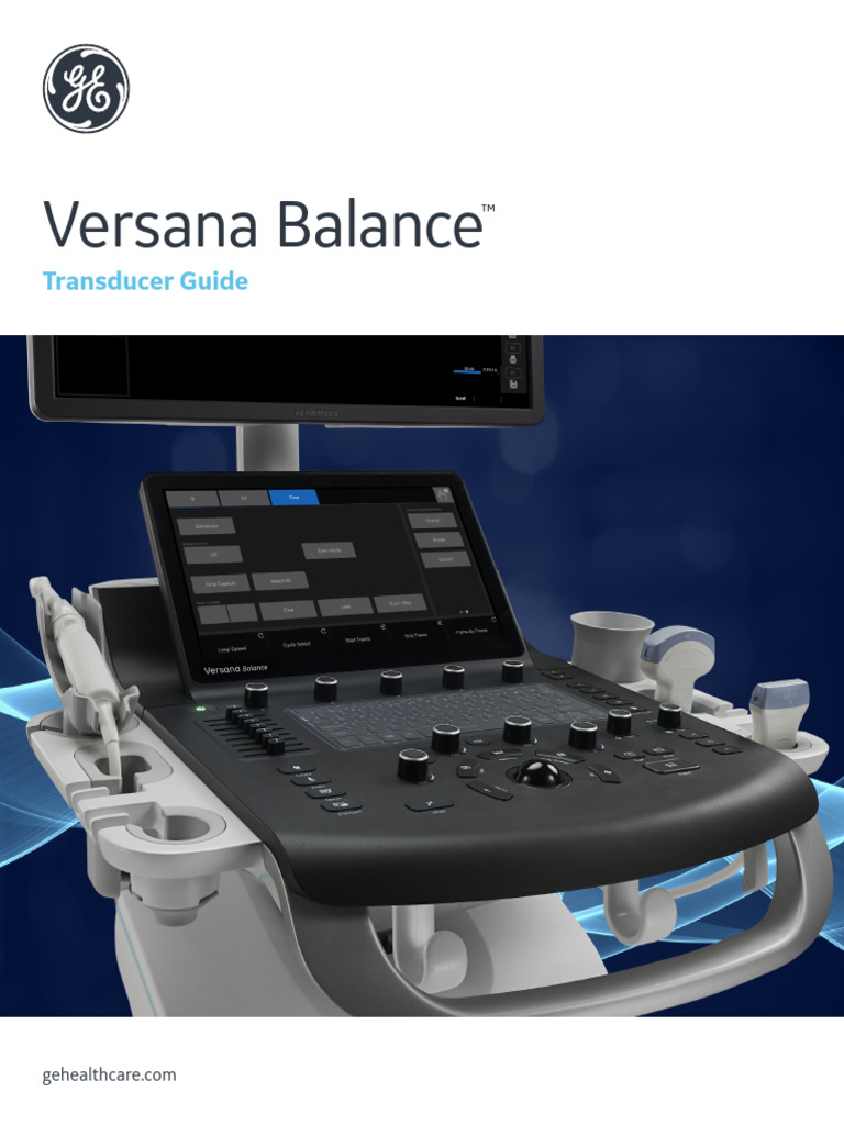 Versana-Balance V2 Transducer-Guide v3 | PDF | Clinical Medicine | Medical Specialties