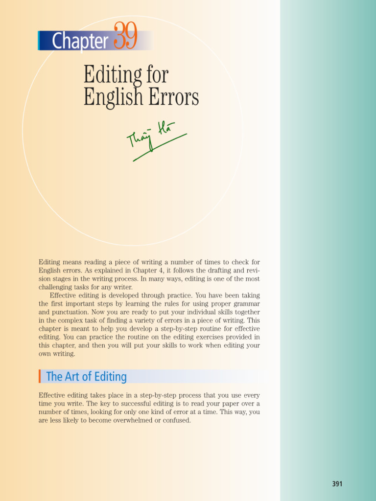 basic editing practice | PDF