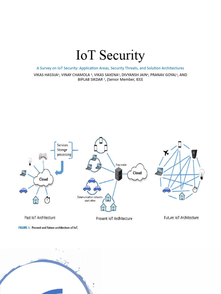 IoT Security | Download Free PDF | Internet Of Things | Encryption