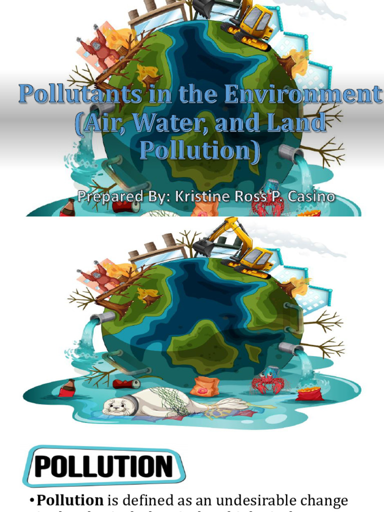 Week 1 Pollutants in The Environment | PDF | Smog | Air Pollution