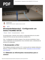 Resumo de Comandos - Configuração de Switch HUAWEI | PDF | Comutador de ...