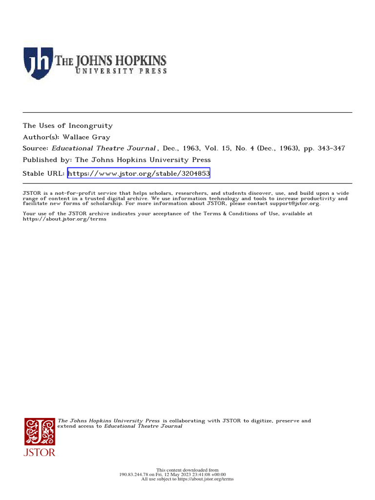 Understanding Incongruity in Literature | PDF | Surrealism