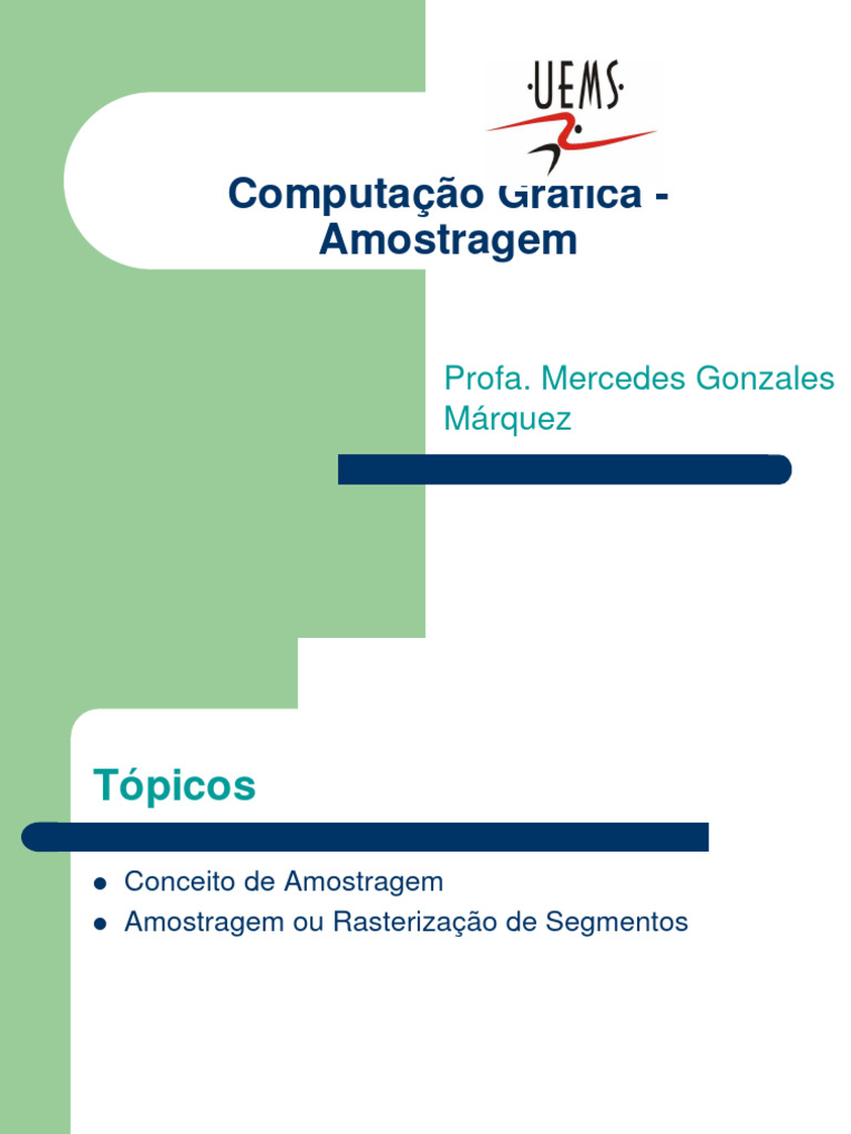 CG Dda - 04 - CG Dda | PDF | Linha (Geometria) | Pixel