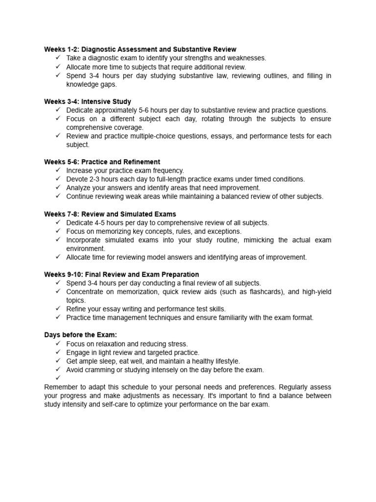 Bar Exam Study Guide | Download Free PDF | Multiple Choice