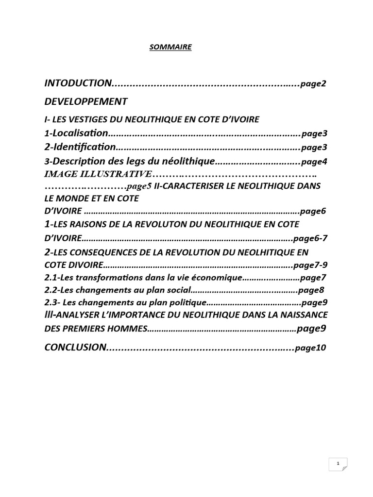 Expose La Revolution Du Neolithique | PDF | Néolithique | Domestication