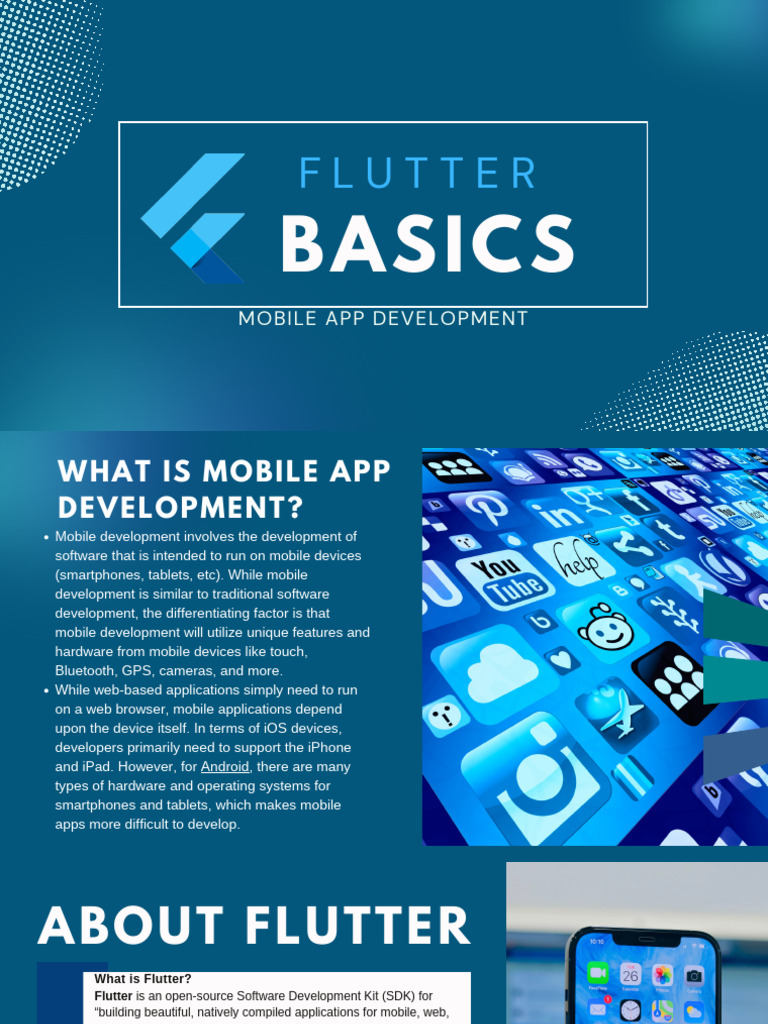 shamma flutter presentation | PDF | Mobile App | Ios