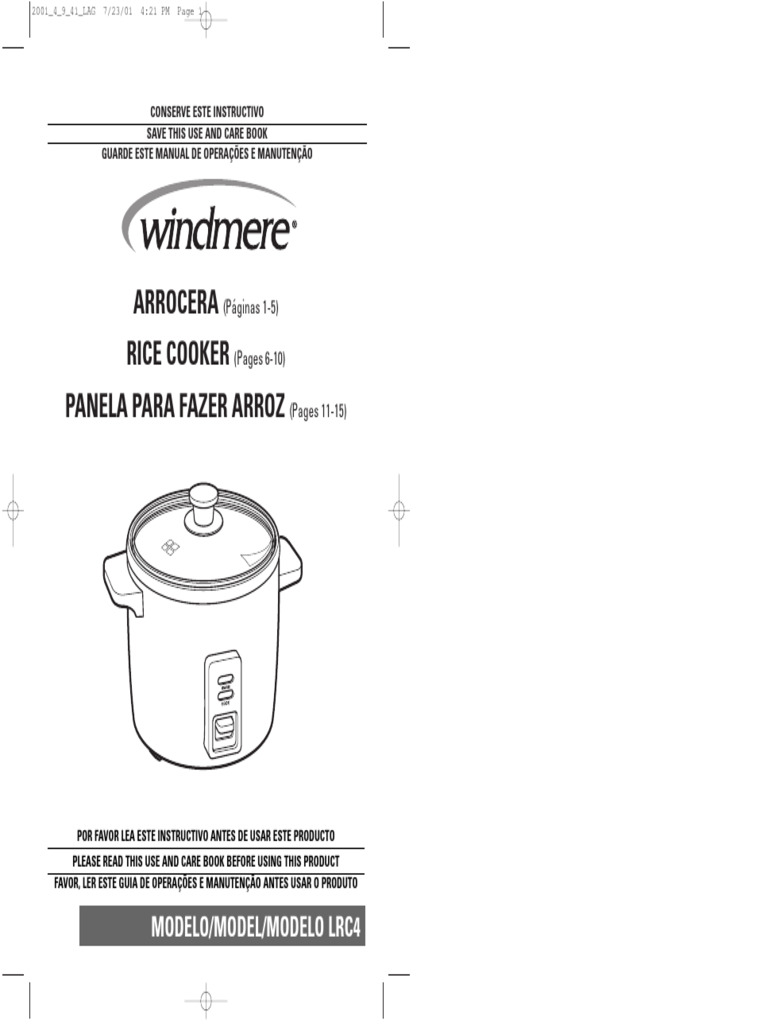 LRC 4417 | PDF | Enchufes y tomas de corriente alterna | Agua