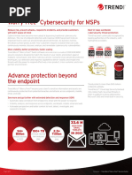 Trend Micro Apex One Datasheet | PDF | Malware | Ransomware