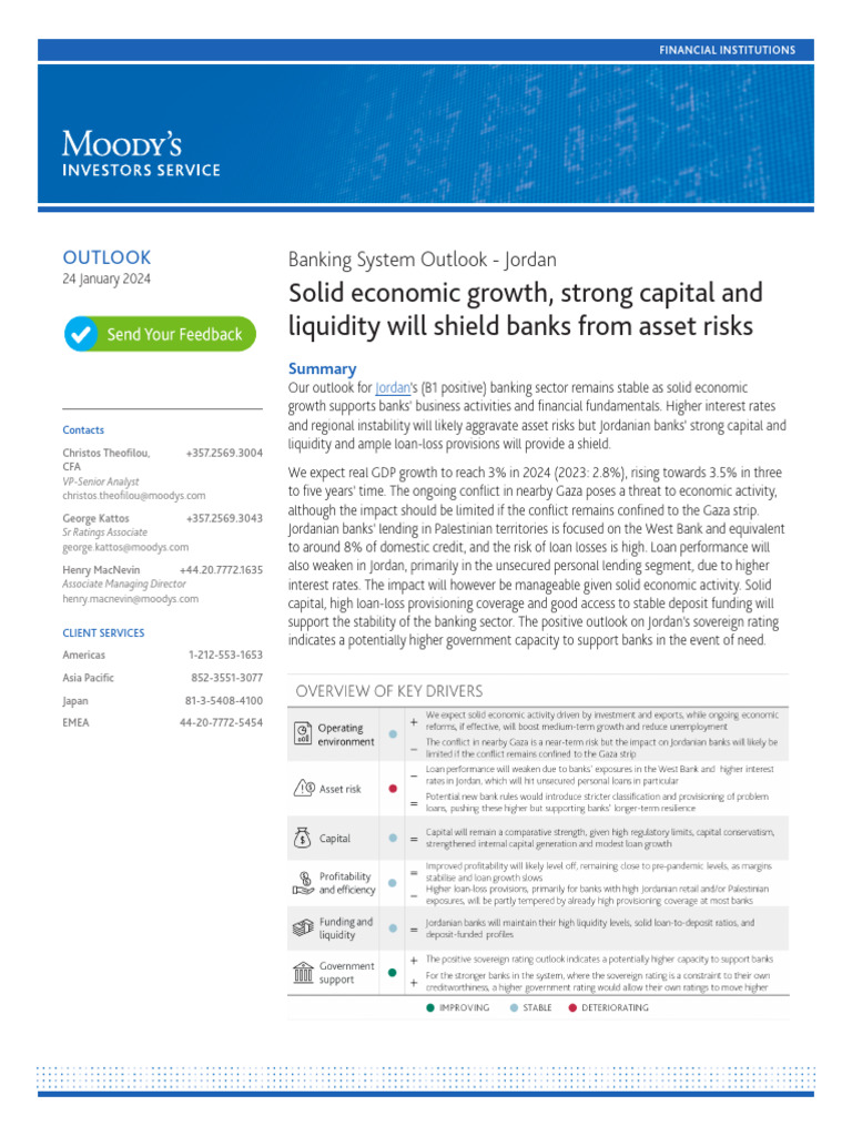 Outlook Banking System Outlook Jordan 24jan2024 PBC 1394202 | Download ...
