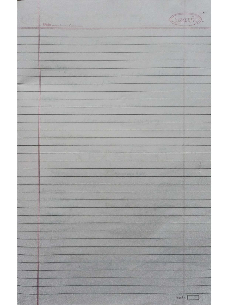 Data Mining Notes Pdf 