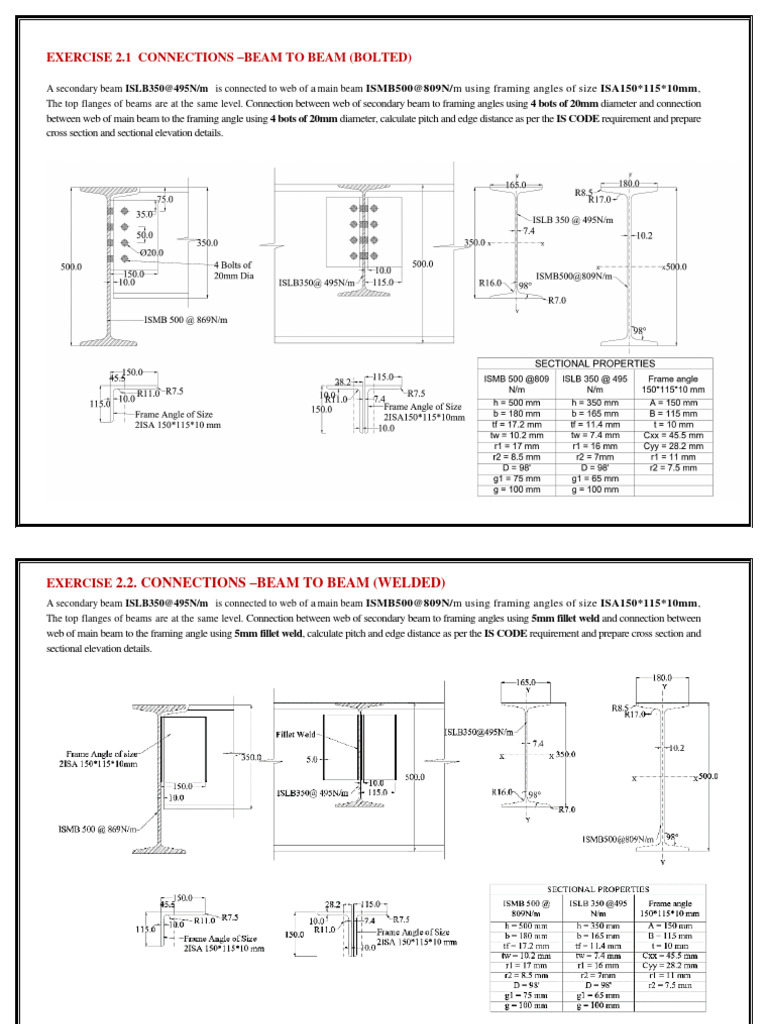 Drawing 20 24 | Download Free PDF | Beam (Structure) | Column