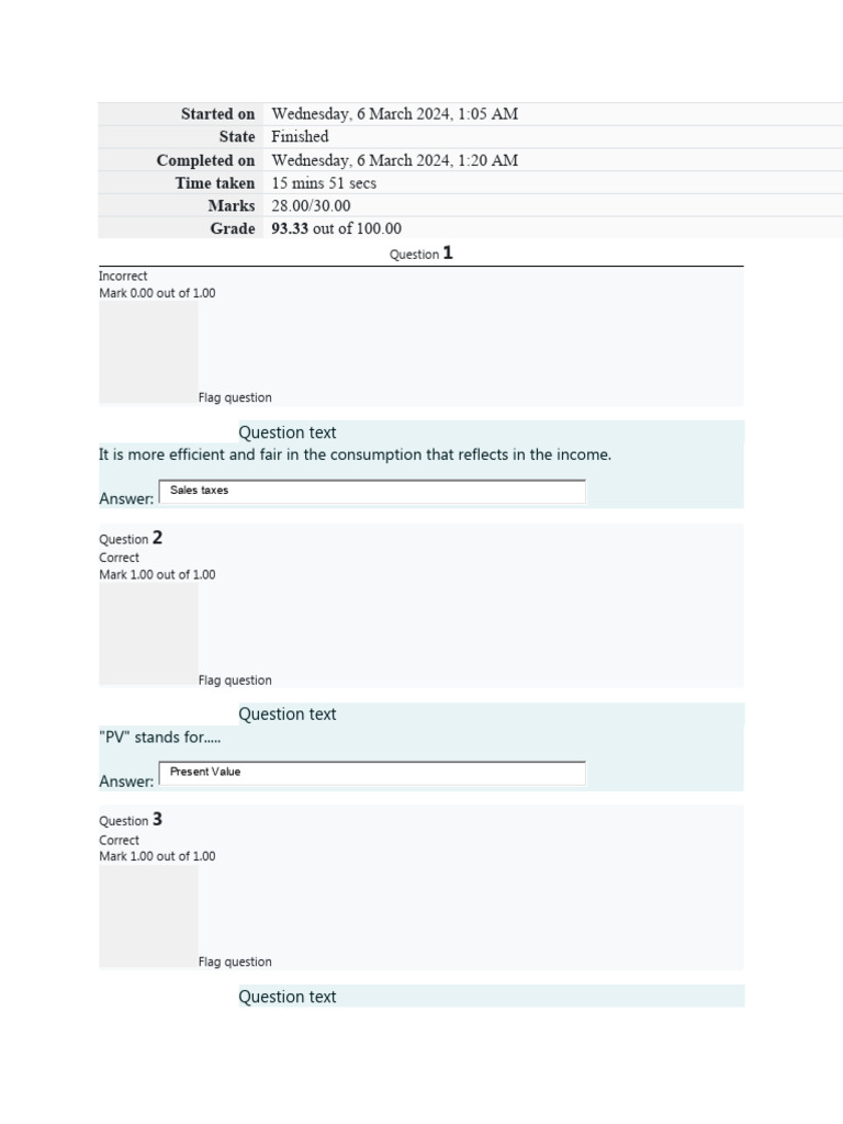 1122 Personal Finance Midterm | PDF | Taxes | Expense