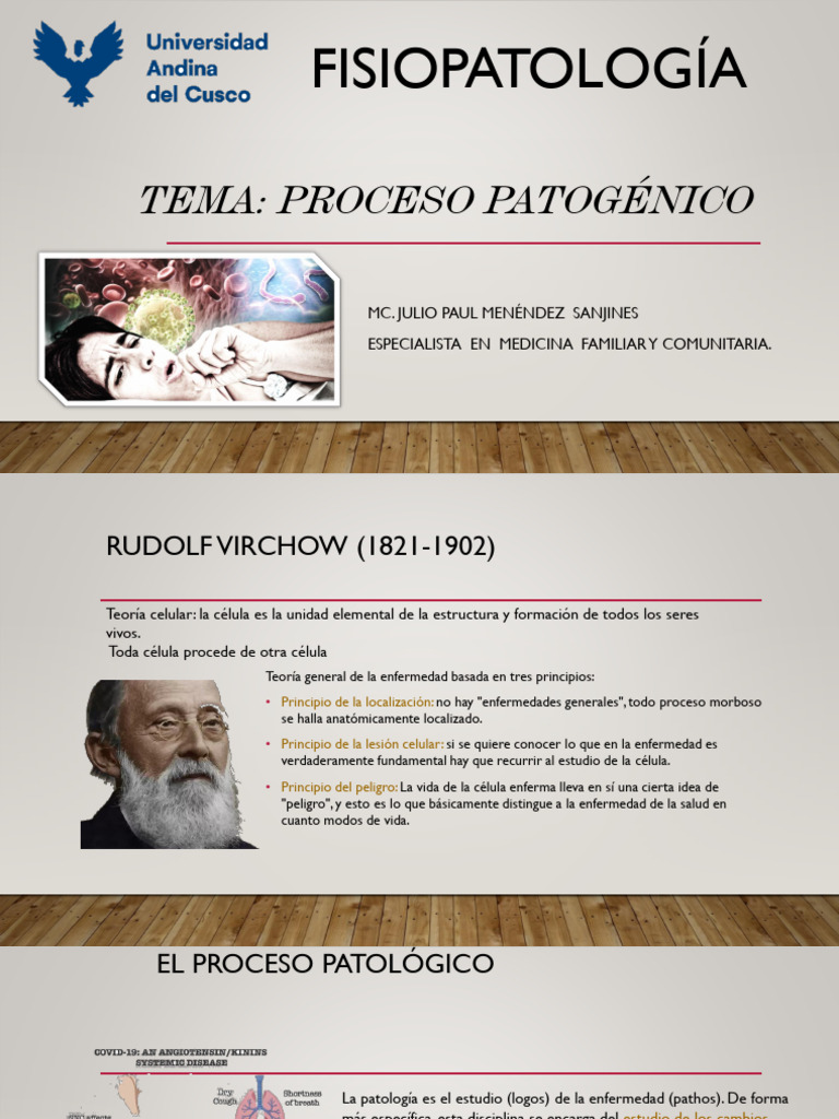 Proceso Patogenico | Descargar gratis PDF | Patología | Ciencias de la vida