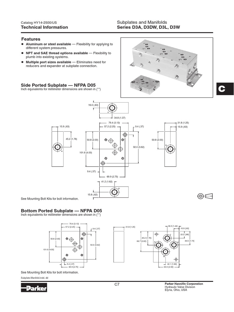 SPD3 Subplate | PDF | Mechanical Engineering