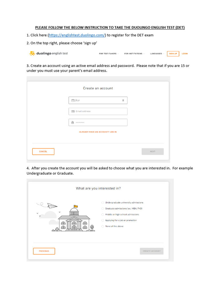 Duolingo English Test Revised 2021 | PDF | Credit Card