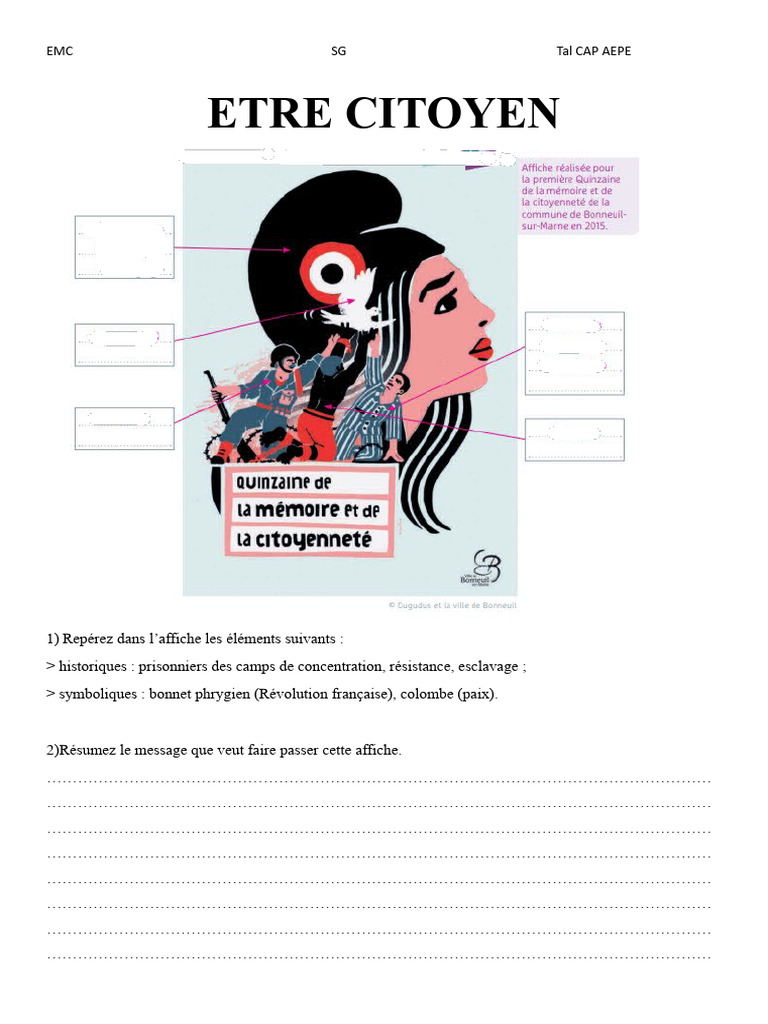 EMC Etre Citoyen | PDF | Citoyenneté | Liberté de religion