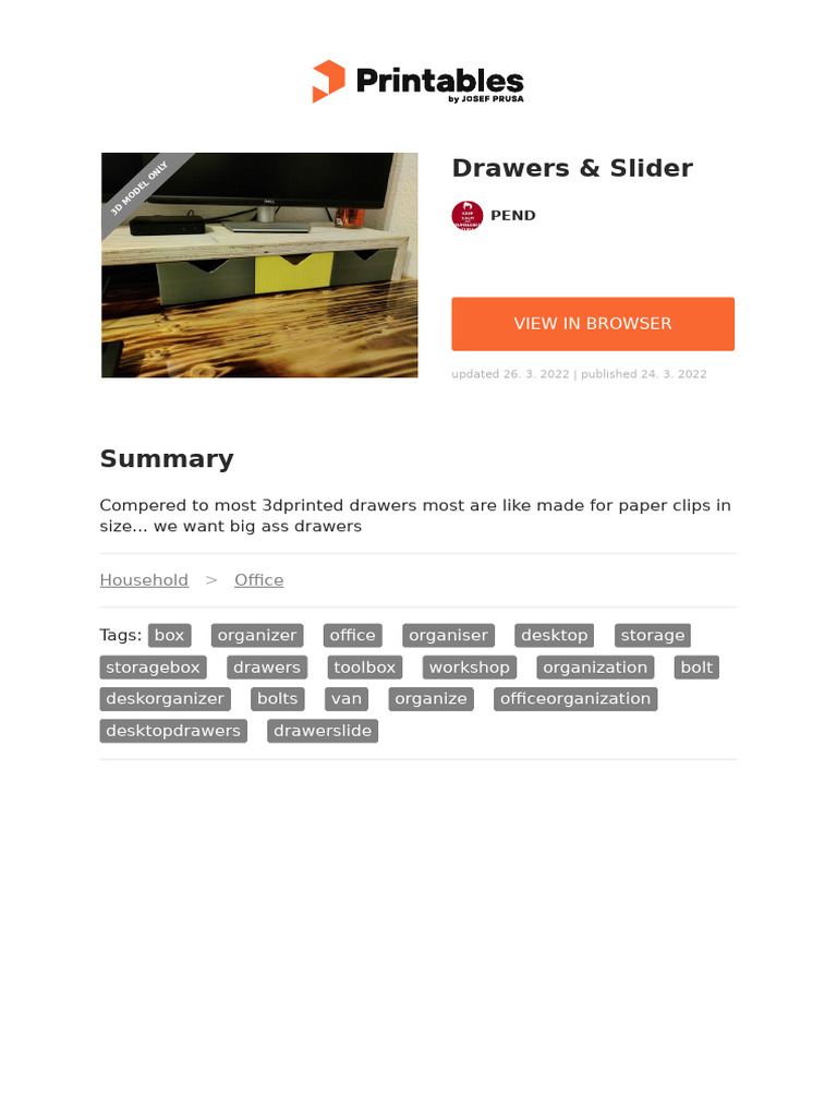 Drawers Slider | PDF | Home & Garden