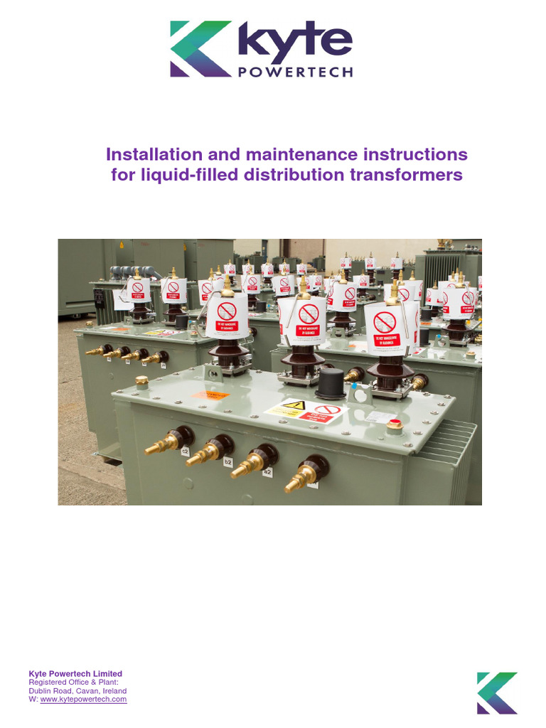 Manual | PDF | Transformer | Electrical Connector