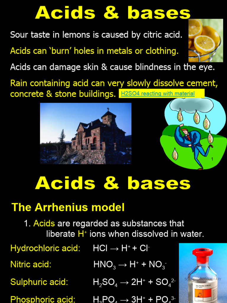 25 Acids and Bases (Autosaved) | PDF | Acid | Hydroxide