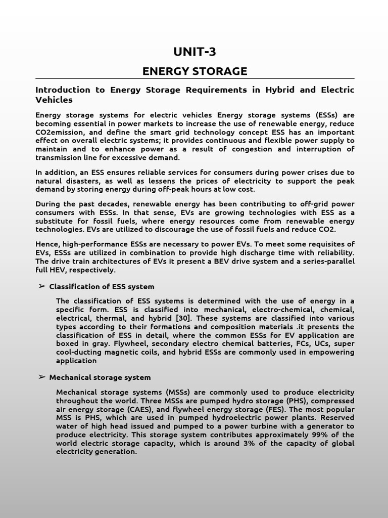 Unit 3 2 | Download Free PDF | Capacitor | Energy Storage