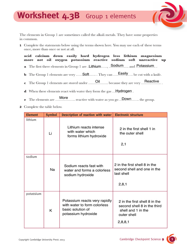 Worksheet 2 | PDF | Sodium | Diet & Nutrition