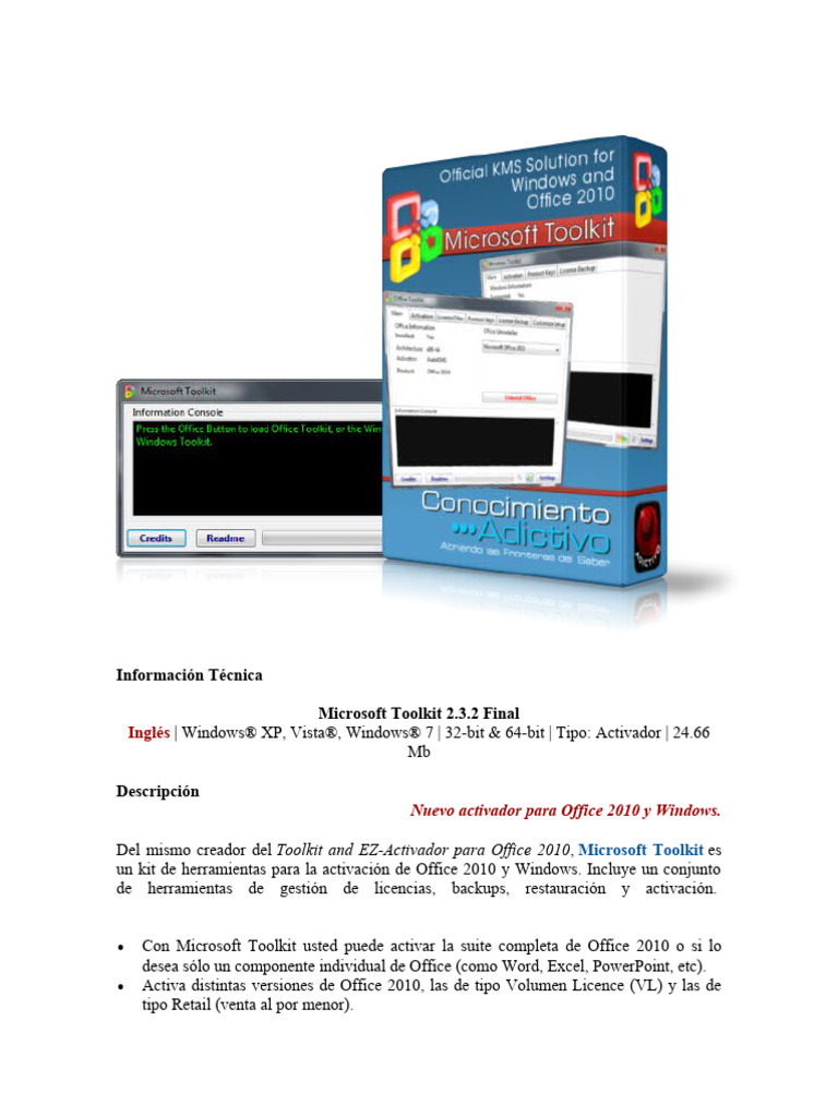 Información Técnica | PDF | Microsoft Office | Microsoft Office 2010