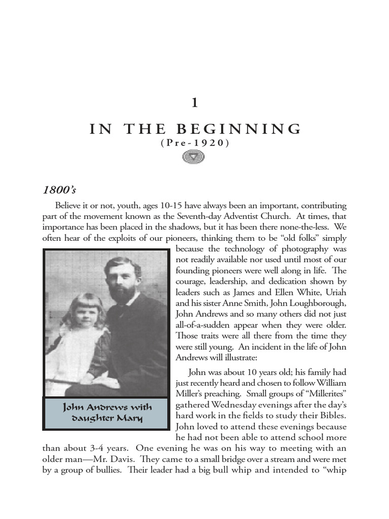 The Pathfinder Story: Youth Leadership History | PDF | History ...