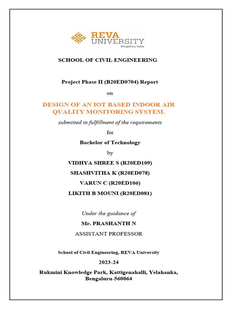 Project Phase II Air Quality | PDF | Particulates | Air Pollution