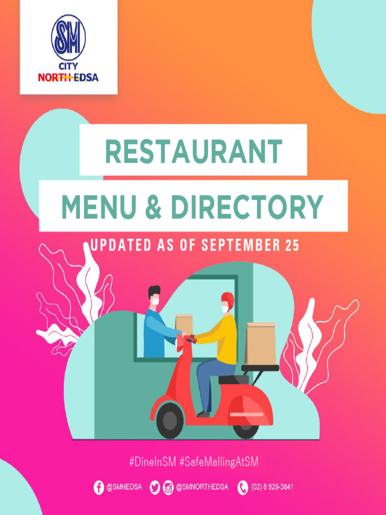 SM Mall Dining Guide | PDF | Restaurants | Foods
