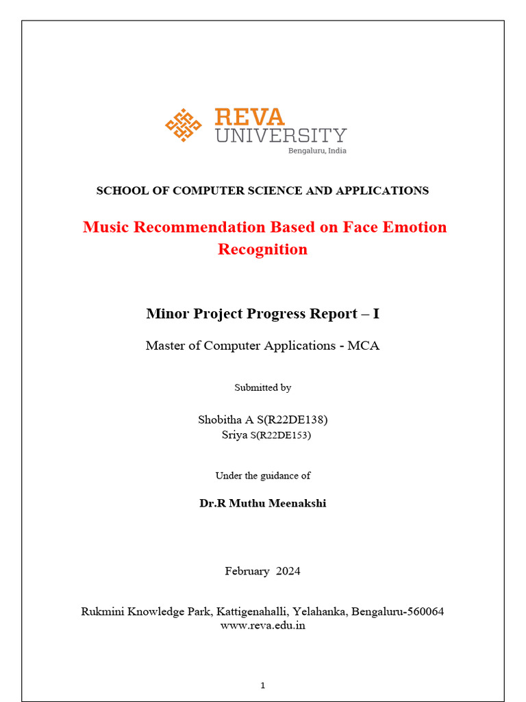 MCA - IA-1 Report-3-1 | PDF | Deep Learning | User Interface