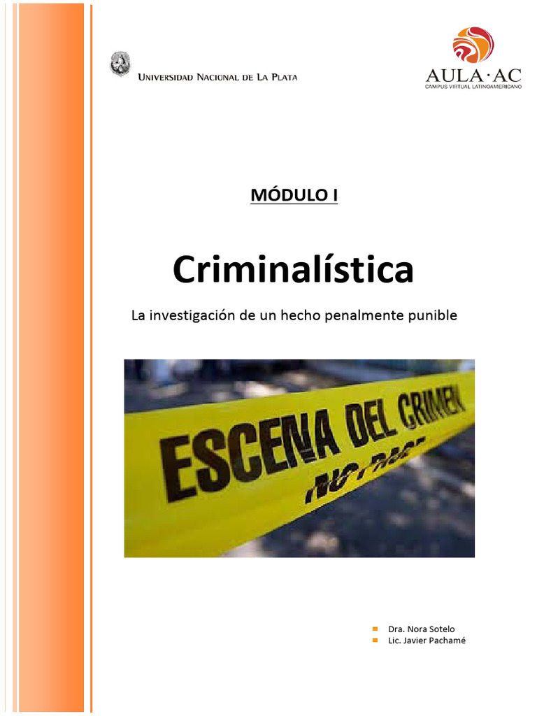 Clase I - Criminalística | PDF | Ciencia forense | Verdad