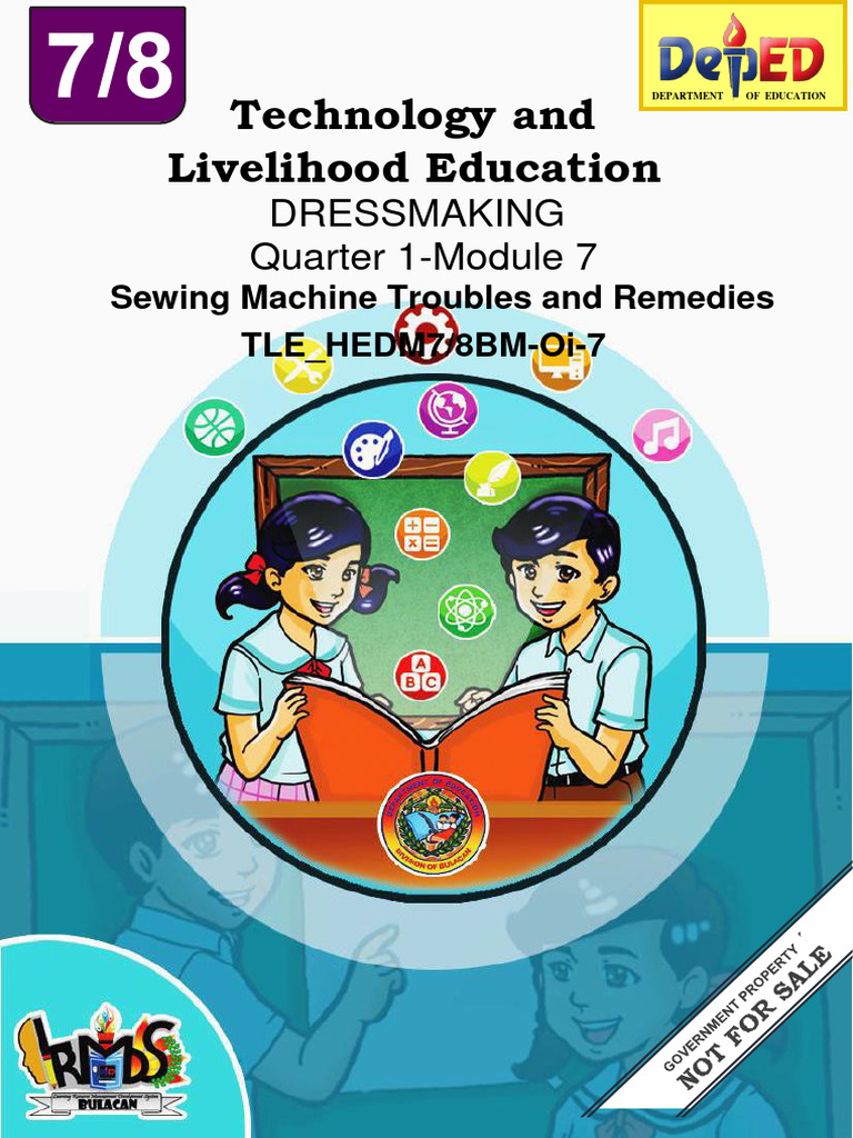 DRESSMAKING Week 7B Sewing Machine Troubles and Remedies | PDF | Sewing ...