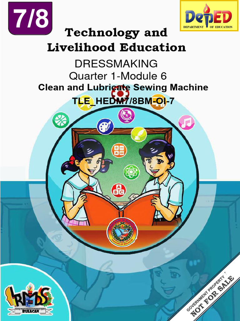 DRESSMAKING Week 7 Clean and Lubricate Sewing Machine | Download Free ...