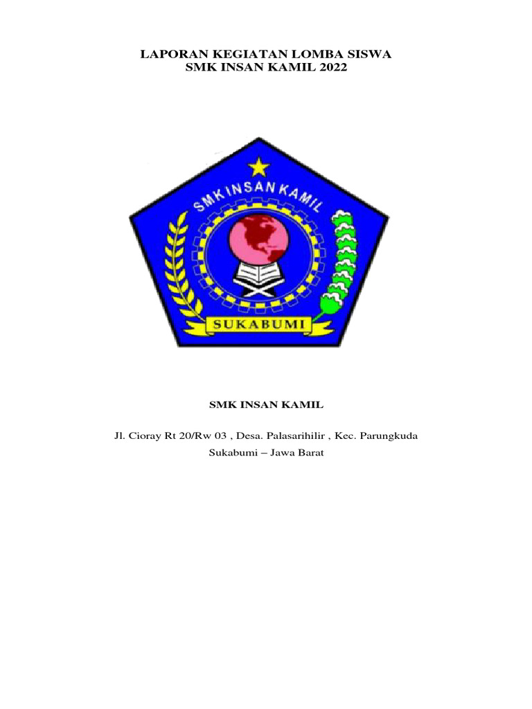 1 9 A2 Laporan Lomba Siswa Pdf