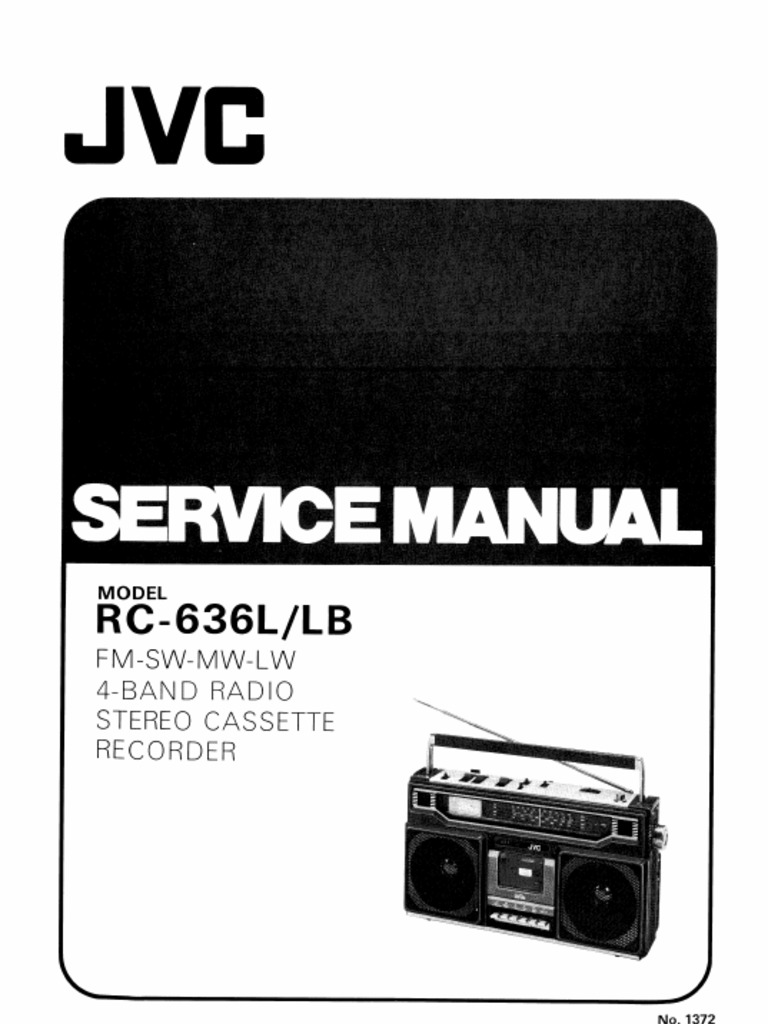 JVC RC-636L LB SM | PDF