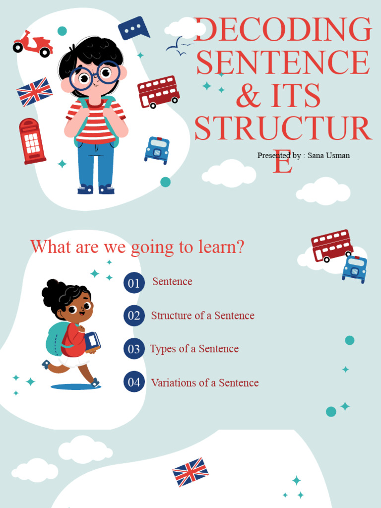 Sentence | PDF | Sentence (Linguistics) | Subject (Grammar)