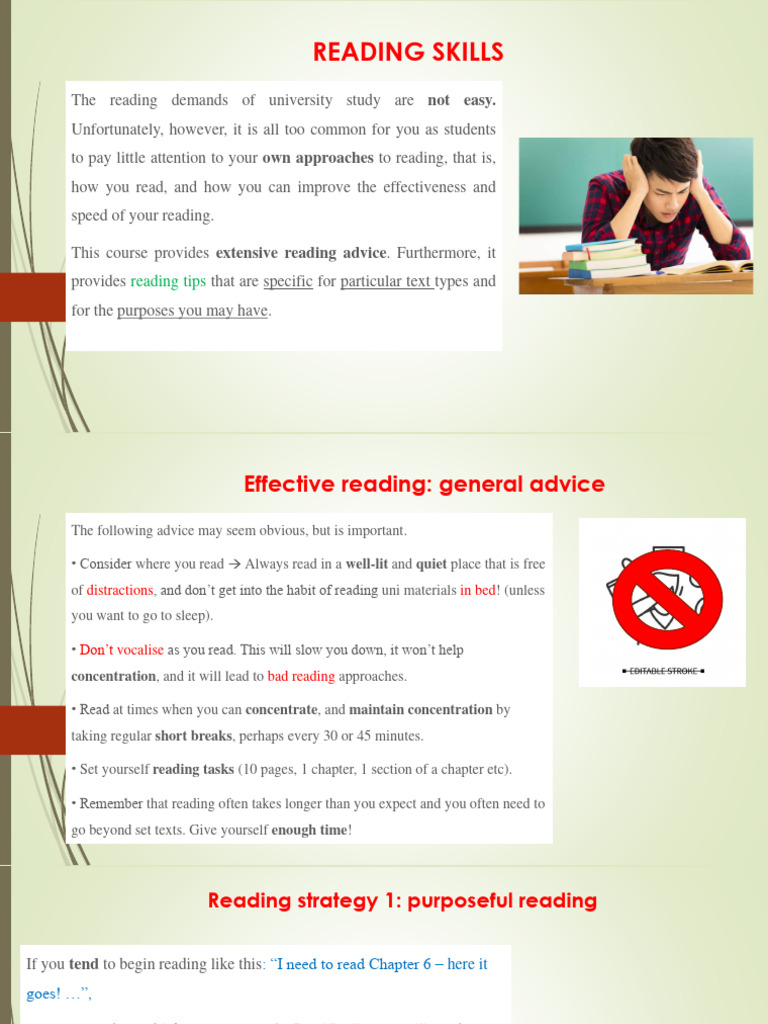 Reading Strategy | PDF | Speed Reading | Vocabulary