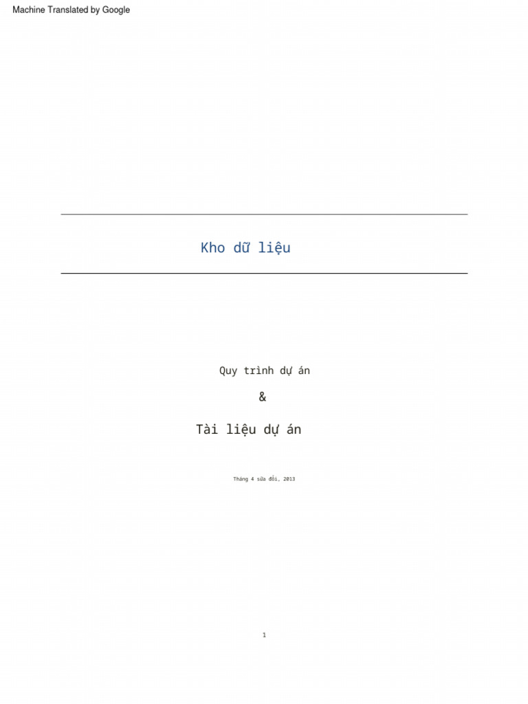 Data Ware Project Documentation Template | PDF