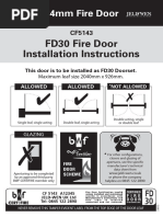 Curries Tech Manual (Fire Rated Doors Frames Excerpt) | PDF | Door ...